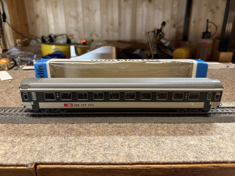 Marklin 4123 - Wagon passagers 1er classe SBB - H0 (Gebraucht) in Lignières für CHF 25 – mit ...