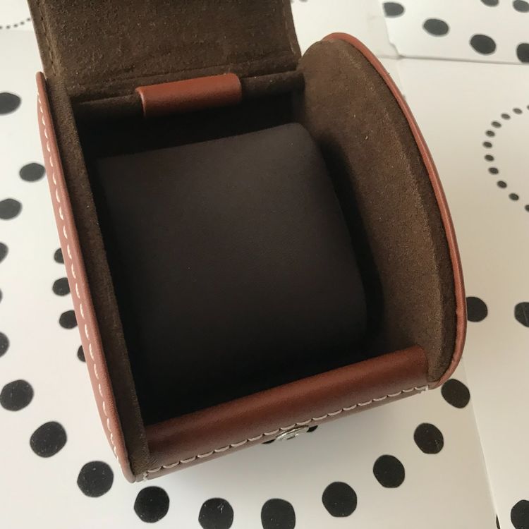 BREITLING - WATCH CASE BOX ETUI SCHACHTEL - LEDER !!! | Kaufen auf Ricardo