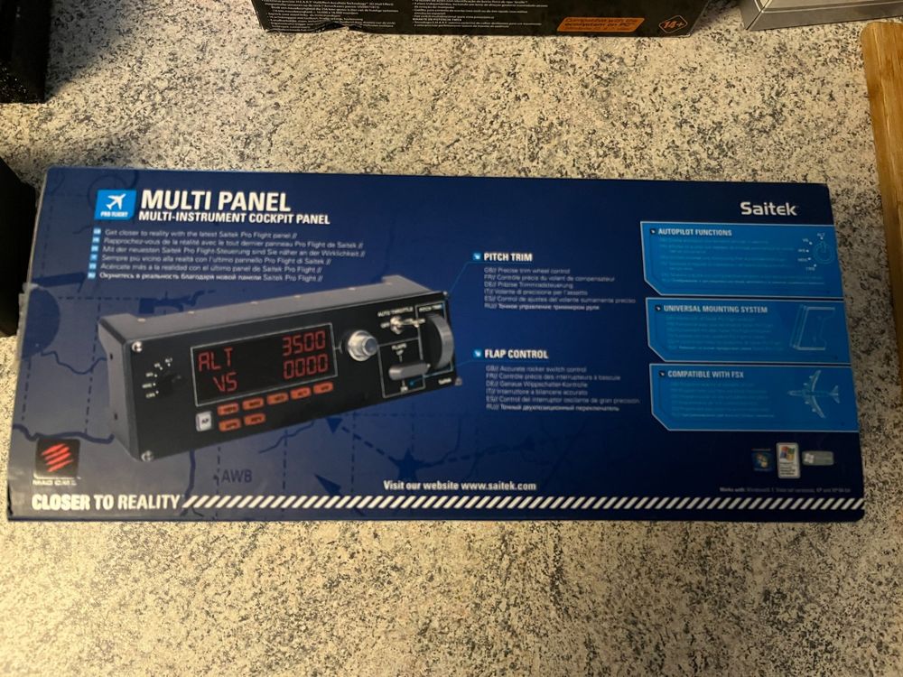 Saitek (Logitech) Multi Panel | Kaufen auf Ricardo