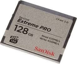 SANDISK CFast Card Extreme Pro 128GB NEU mit Orig. Garantie (Neu und ...