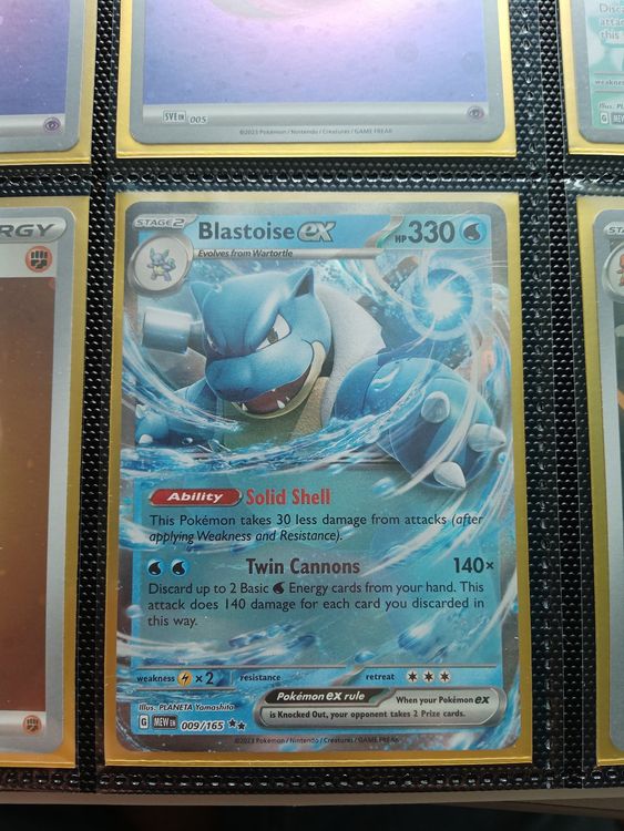 Blastoise ex - Pokemon 151 Mew | Kaufen auf Ricardo