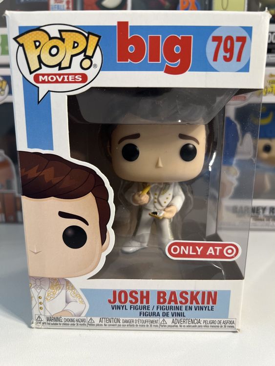 Funko POP! Movies Big Josh Baskin (Tuxedo) Edition Limitée (Neu und ...