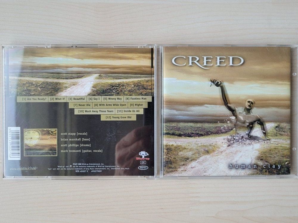 Creed - Human Clay CD 2000 (Gebraucht) in Nebikon für CHF 1 – mit ...