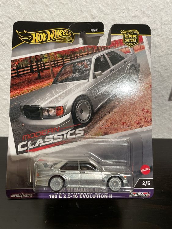 Hotwheels Premium 1990 Mercedes-Benz 190 E2.5-16 Evolution (Neu und ...