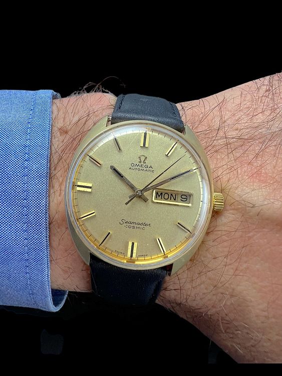 Omega Seamaster Cosmic Caliber 752 18k Day-Date 36mm *U526 (Gebraucht ...