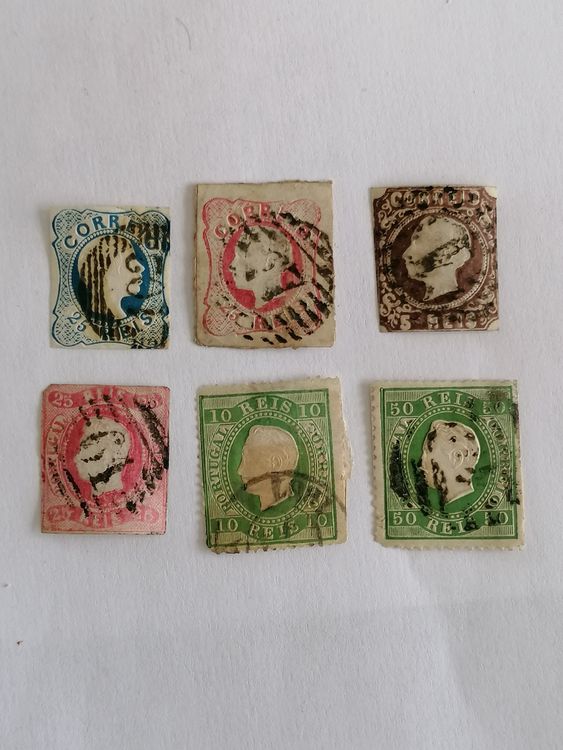 6mal Alt Portugal 1860-80 (Gebraucht) in Happerswil für CHF 1 – mit ...