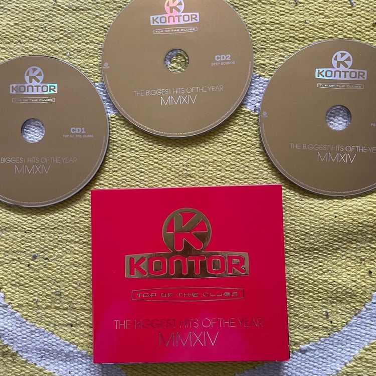 KONTOR-3CD BOX SET THE BIGGEST HITS OF THE YEAR MMXIV (Gebraucht) in Rorschacherberg für CHF 7.9 ...