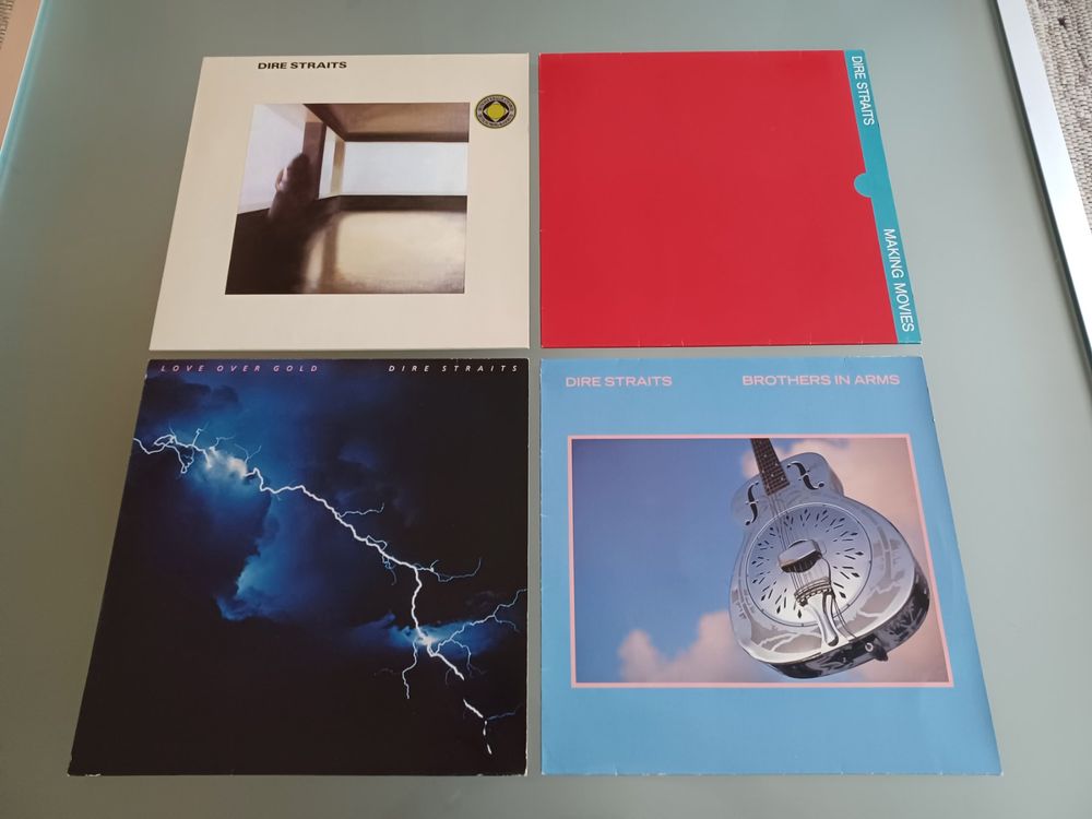 Dire Straits Studio Albums 1978 - 1985 LP Vinyl Sammlung (Gebraucht) in ...