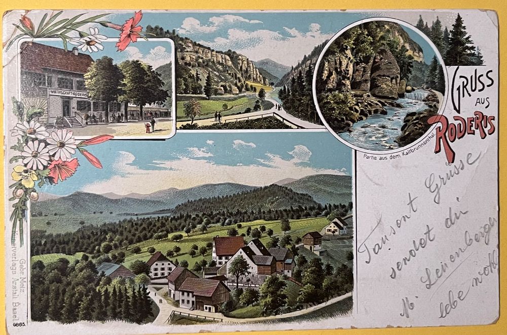 AK Roderis Kaltbrunnenthal um 1904 Nunningen SO (Gebraucht) in ...