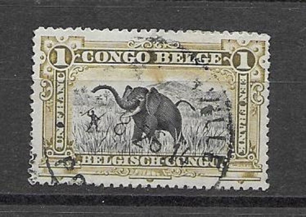 Belgisch-Kongo 1915: Elefant 1 Franc | Kaufen auf Ricardo
