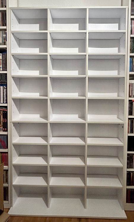 CD DVD BLURAY BÜCHER REGAL GESTELL RACK für max. 810 CDs! (Gebraucht ...