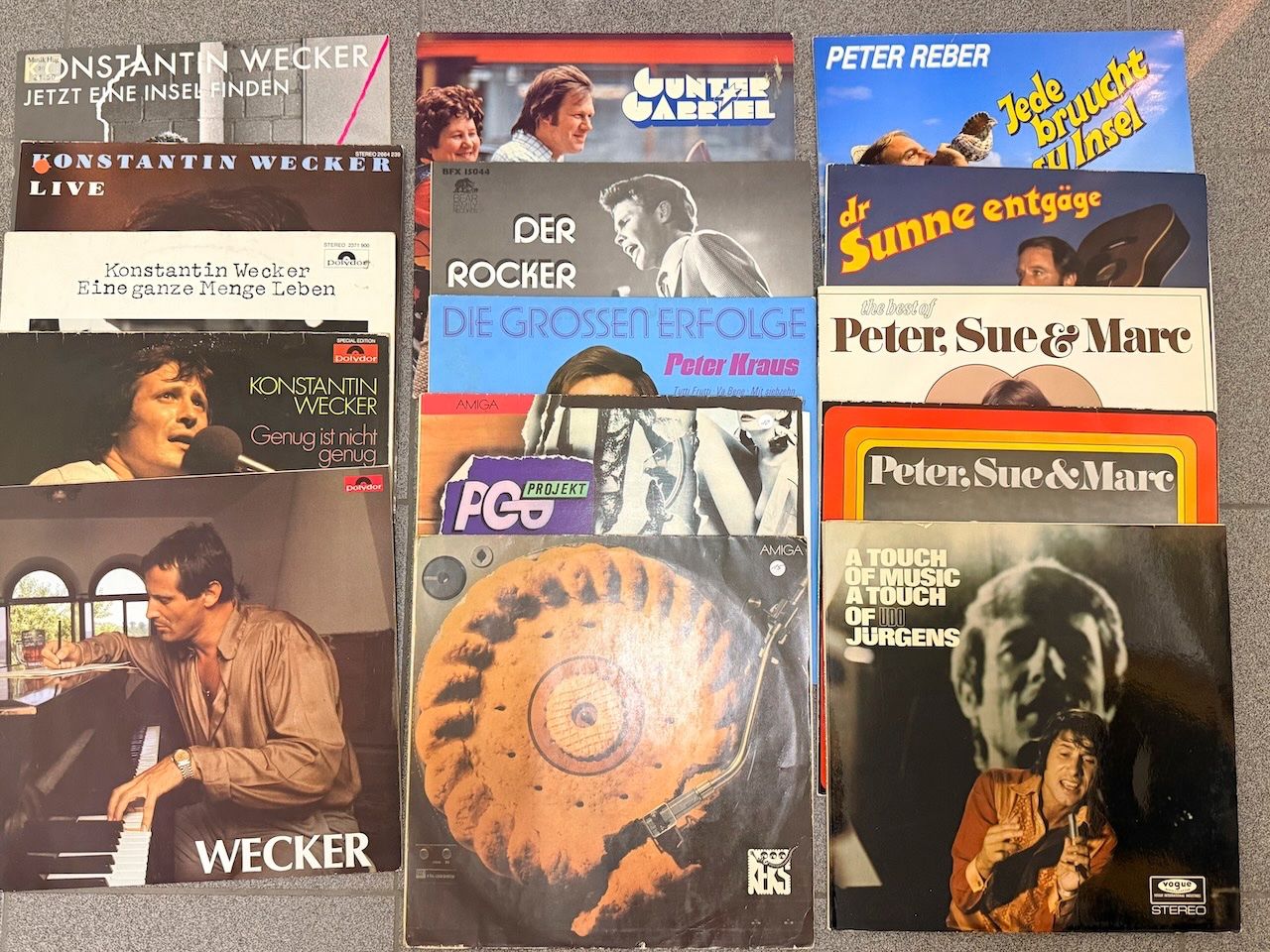 LP Paket Liedermacher, Rock'n'Roll und DDR-Rock (Gebraucht) in ...
