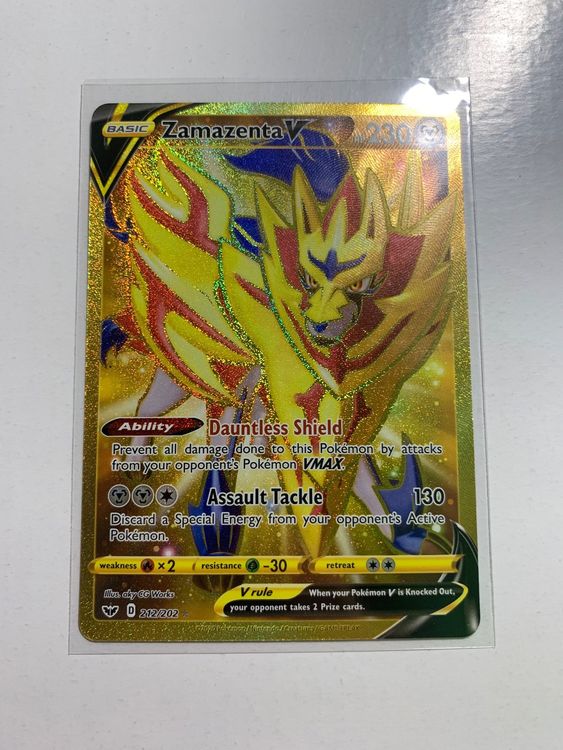 Pokemon Zamazenta Gold | Kaufen auf Ricardo