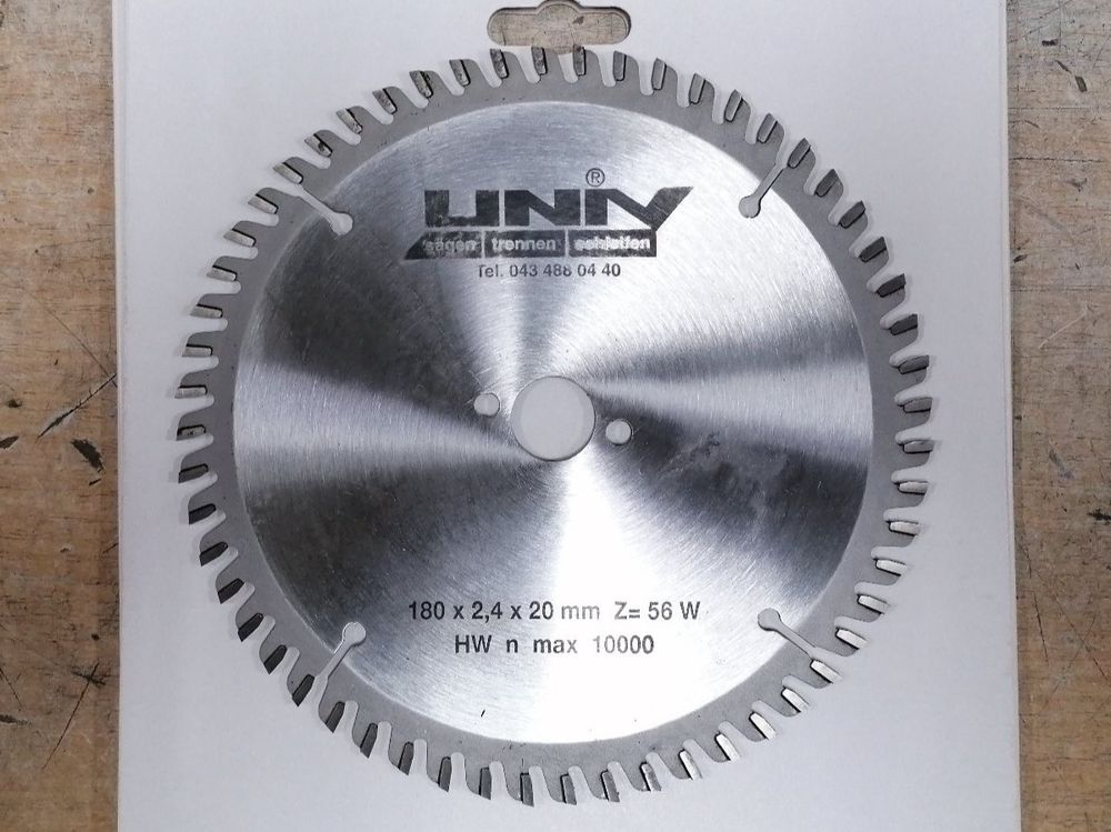 Kreissägeblatt 180x2,4x20 (VW) | Kaufen auf Ricardo