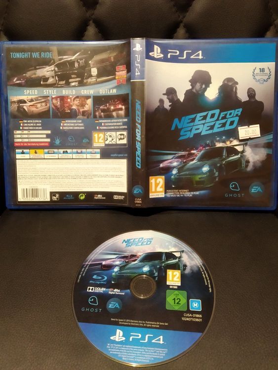 PlayStation 4 / ps4 — need for speed (Gebraucht) in Fribourg für CHF 13 ...
