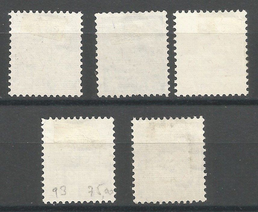 5 Timbres de 1934/35 ( Service / Paysages ) (D'occasion) à La Russille pour CHF 3.1 – avec ...