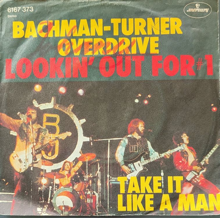 Vinyl Single Bachman-Turner Overdrive - Lookin' Out For #1 | Kaufen auf ...