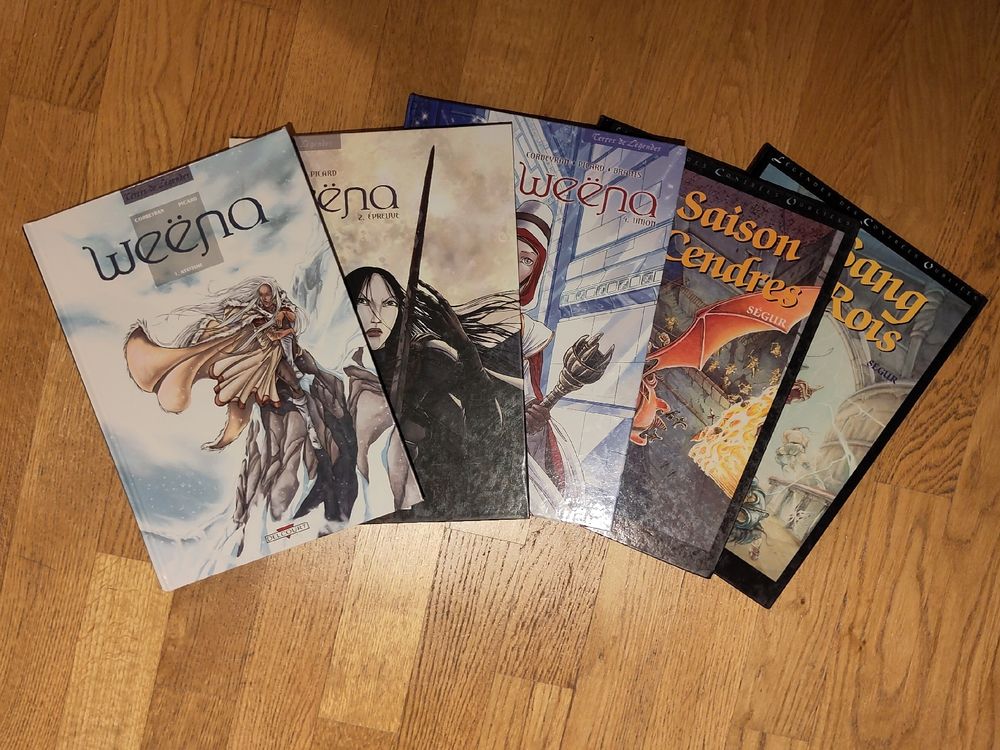 Lot de 5 BD Delcourt -Weëna + Légendes des Contrées Oubliées (Gebraucht) in Granges-Paccot für ...