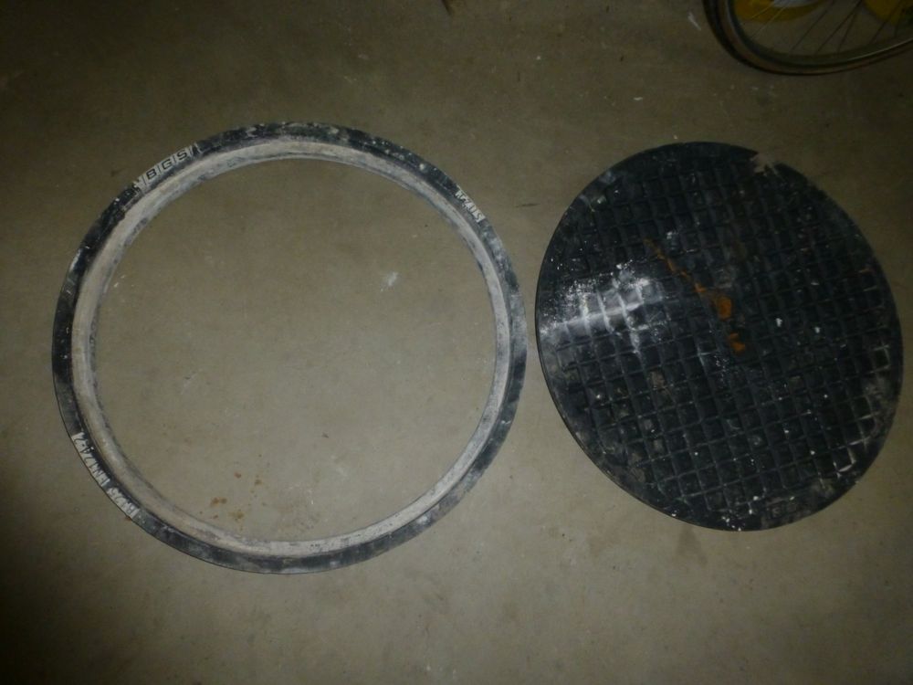 Schachtdeckel BGS mit Ring Deckel 61cm Ring aussen 65cm (Gebraucht) in ...