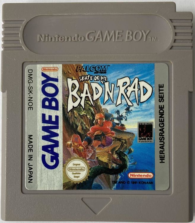 Skate or Die Bad 'N Rad - Game Boy (Gebraucht) in Jonschwil für CHF 19. ...
