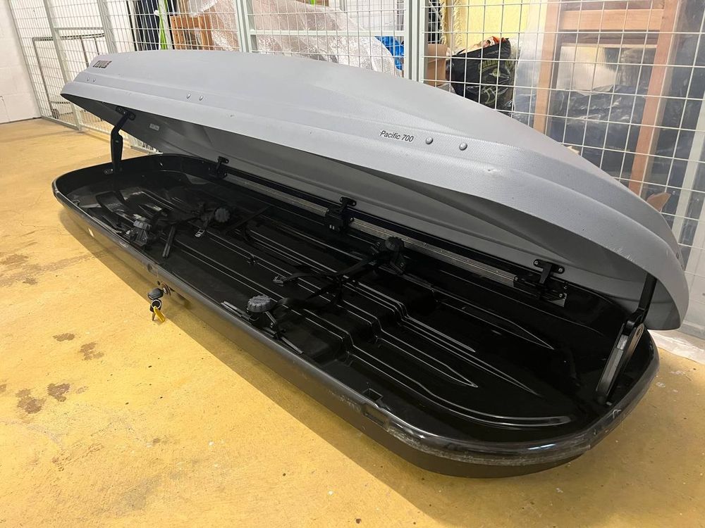DACHBOX THULE PACIFIC 700 und Gepäckraum | Kaufen auf Ricardo