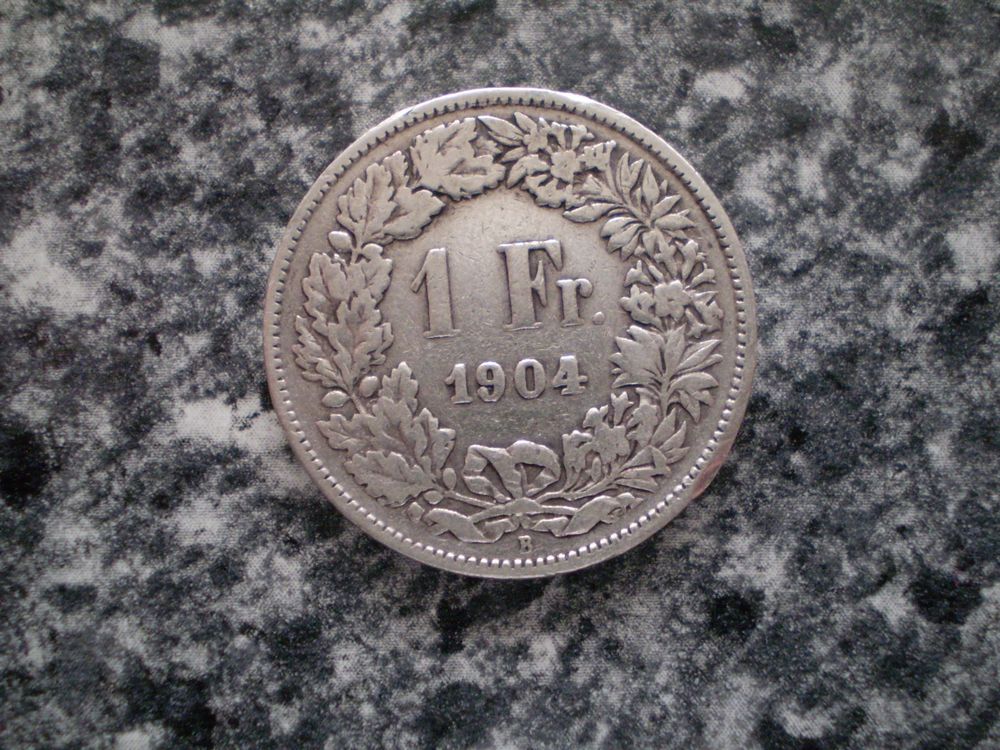 1 Fr.1904 !!! Rar !!! ab 1.- !!! (Gebraucht) in Dierikon für CHF 4 – mit Lieferung auf Ricardo ...