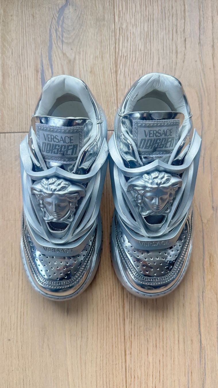 Org. Versace Odissea Sneaker 37 Medusa Metallic Luxus (Neu (gemäss ...