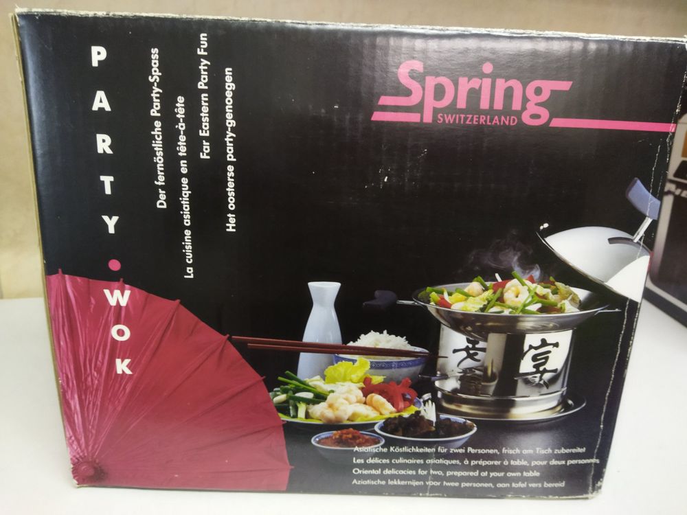 Party Wok Set von Spring Switzerland | Kaufen auf Ricardo