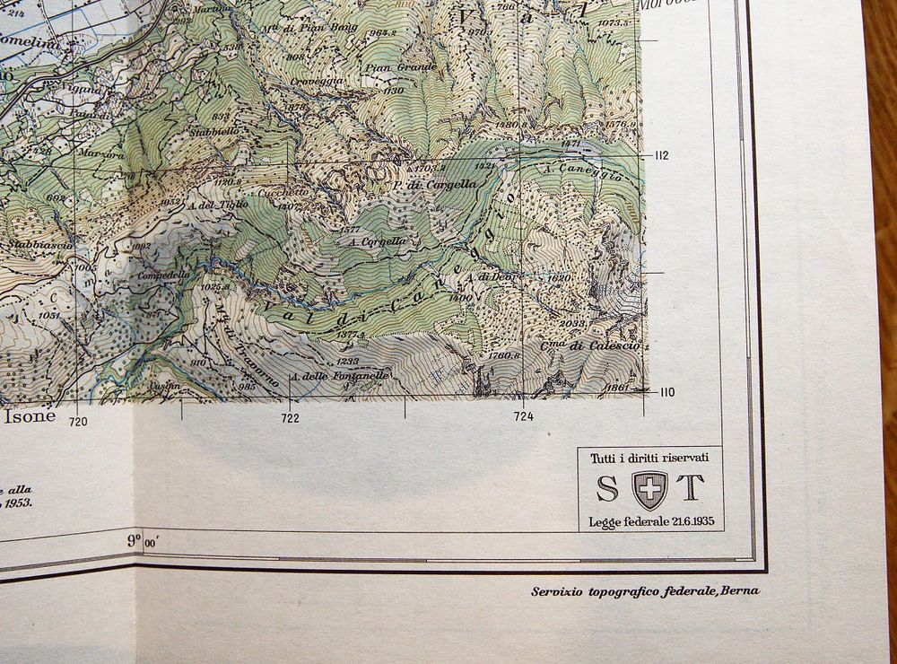 Landeskarte der Schweiz V. Verzasca- Blatt 276 - 1:50 000 | Kaufen auf Ricardo