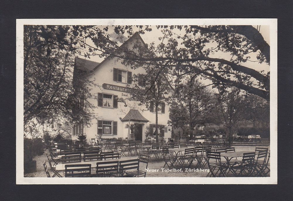 Zürich, ZÜRICHBERG Restaurant "Neuer Tobelhof", 1932 (Gebraucht) in Wikon für CHF 6 – mit ...