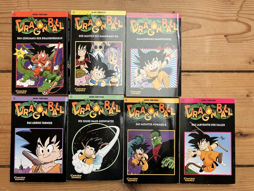Dragon Ball Manga Serie, Carlsen Comics, 1-7, (Gebraucht) in Zürich für ...