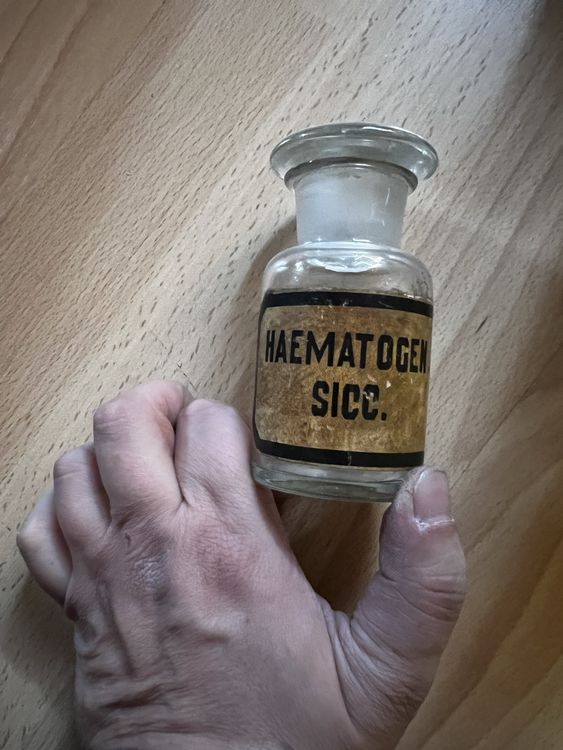 Hematogen Sicc Apothekerflasche | Kaufen auf Ricardo