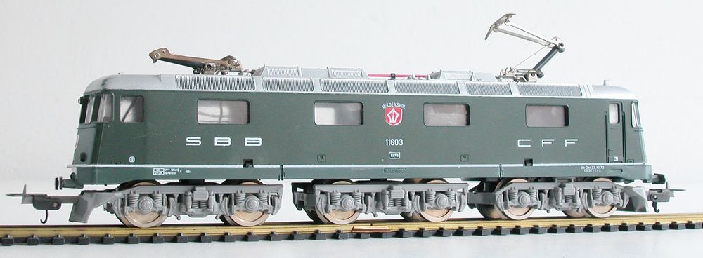 Lima elektr. Lokomotive Re 6/6 der SBB Spur H0 (Gebraucht) in Oberwil BL für CHF 28.5 – mit ...
