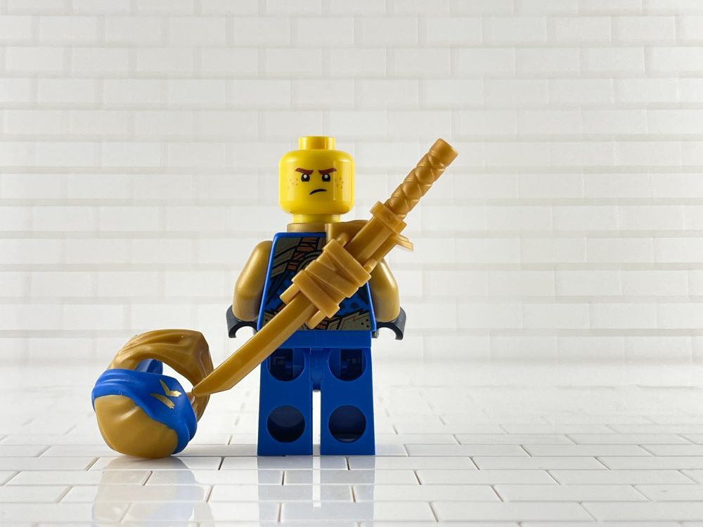 Crystallized Jay - Minifigur (NEU) aus LEGO Ninjago 71775 (Neu (gemäss ...