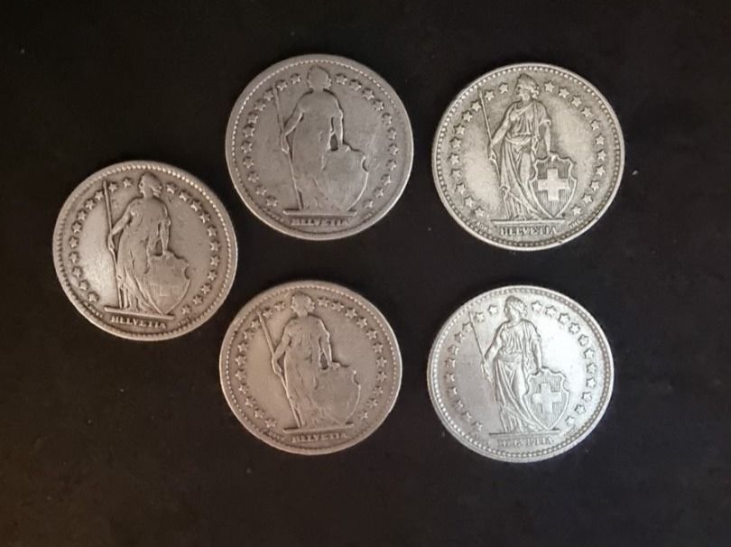 1Franken CHF Lot Silber Münze 1900-1955 Rar | Kaufen auf Ricardo
