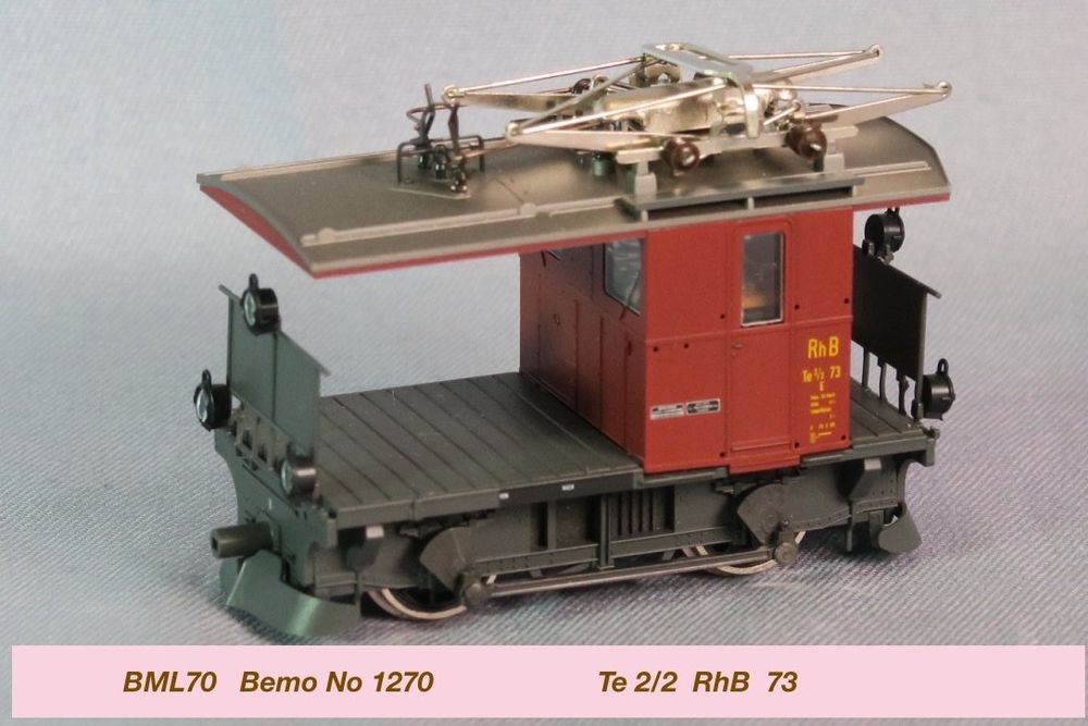 BML70 RhB Te 2/2 Bemo No 1270 | Kaufen auf Ricardo