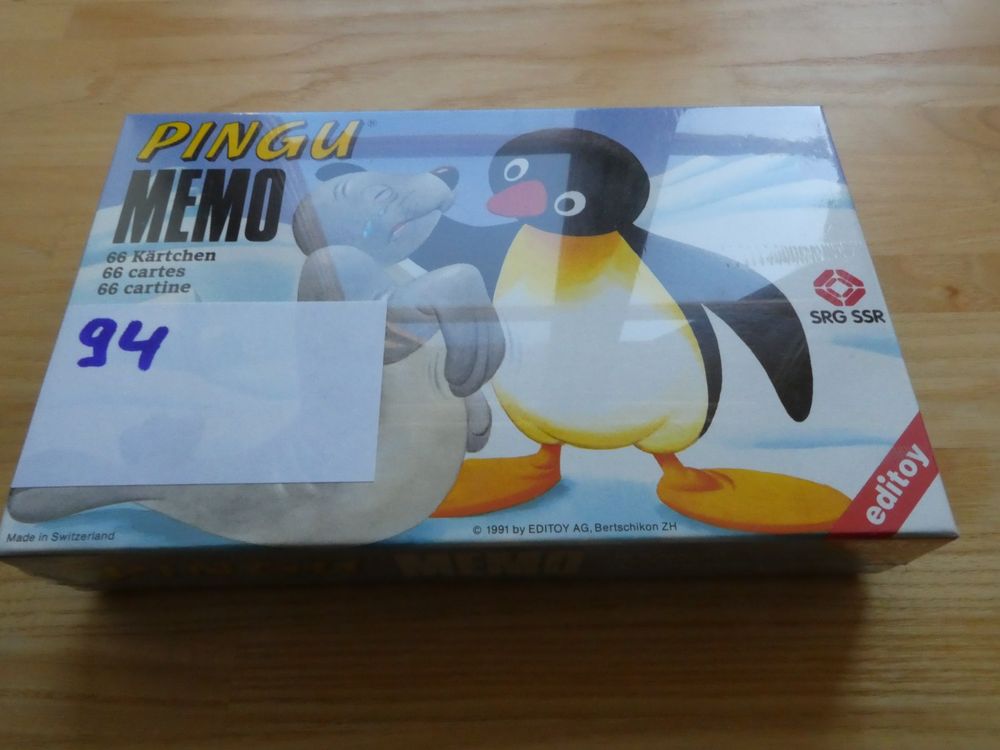 Pingu Memo (Neu und originalverpackt) in Unterstammheim für CHF 12 ...