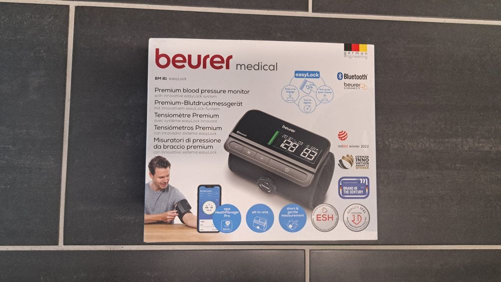 Beurer BM 81 easyLock, so gut wie unbenutzt (Neu (gemäss Beschreibung ...