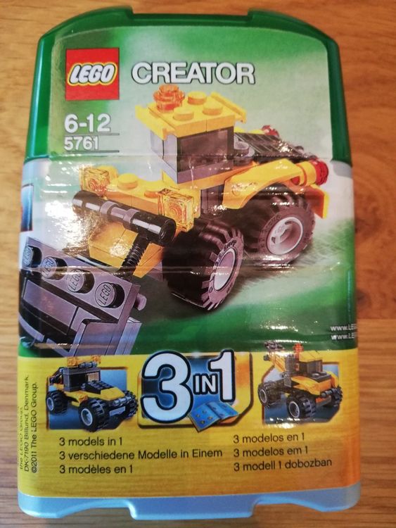 LEGO Creator 5761 - Mini Bagger - 3 in 1 (Gebraucht) in Boningen für ...