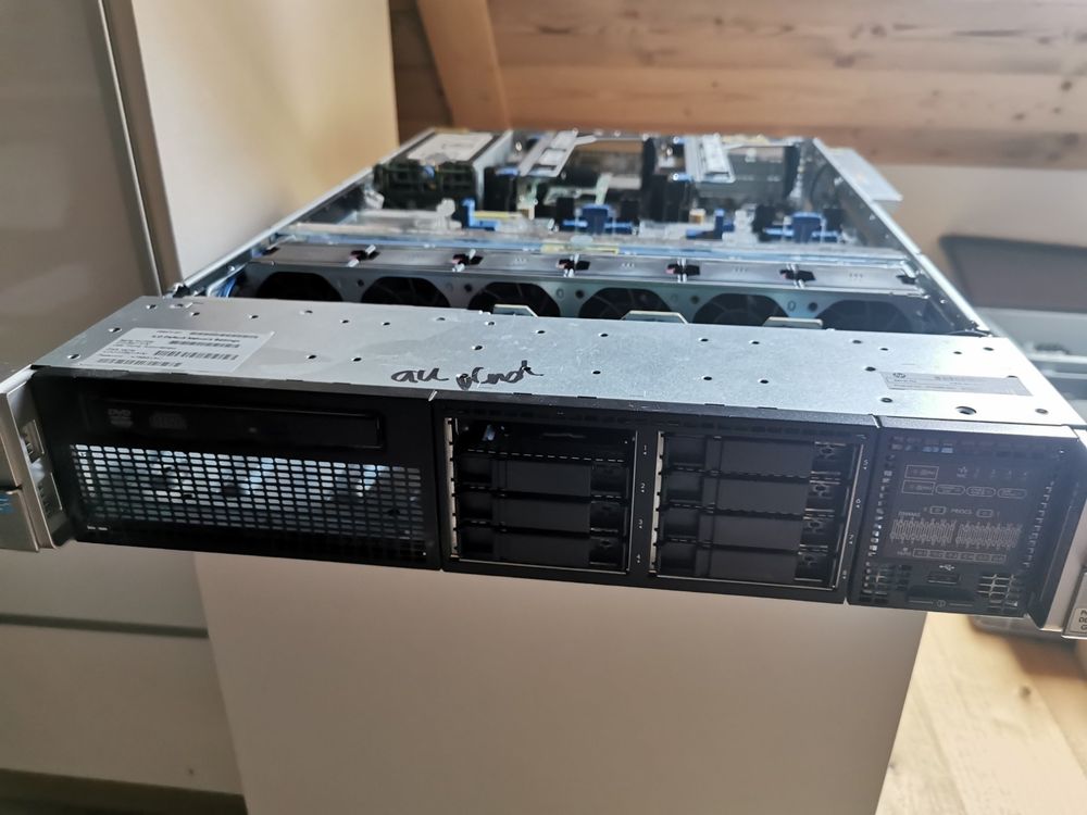 HPE ProLiant DL380p Gen8 (2x E5-2630 2.30GHz / 128GB RAM) (Gebraucht ...