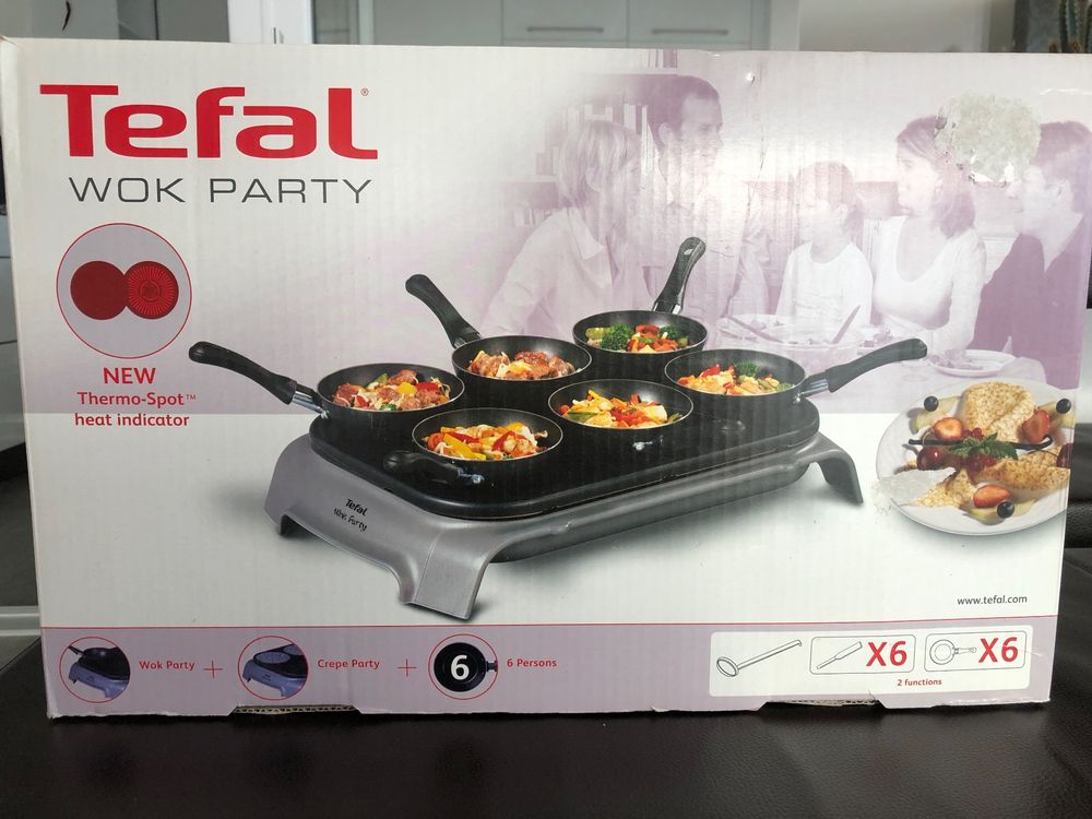 Tefal Wok Party Gerät | Kaufen auf Ricardo
