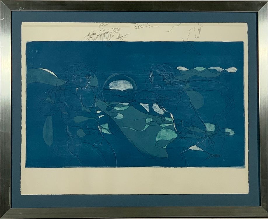 Hans Erni (1909-2015)Lithographie &Zeichnung Handsigniert | Kaufen auf Ricardo