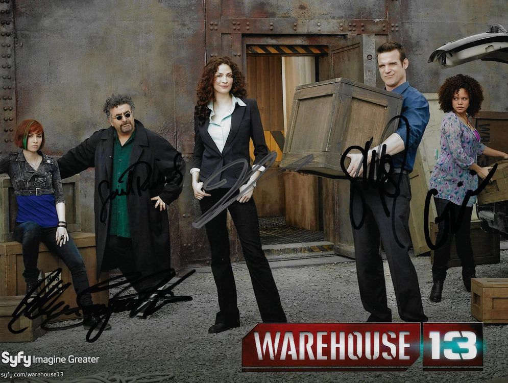 Original Autogramm Warehouse 13 (Cast) Foto A4 (Gebraucht) in Ziefen ...