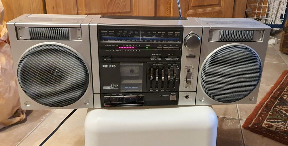 Philips D8454 Sound-Machine Boombox von 1986 (Gebraucht) in Neerach für ...