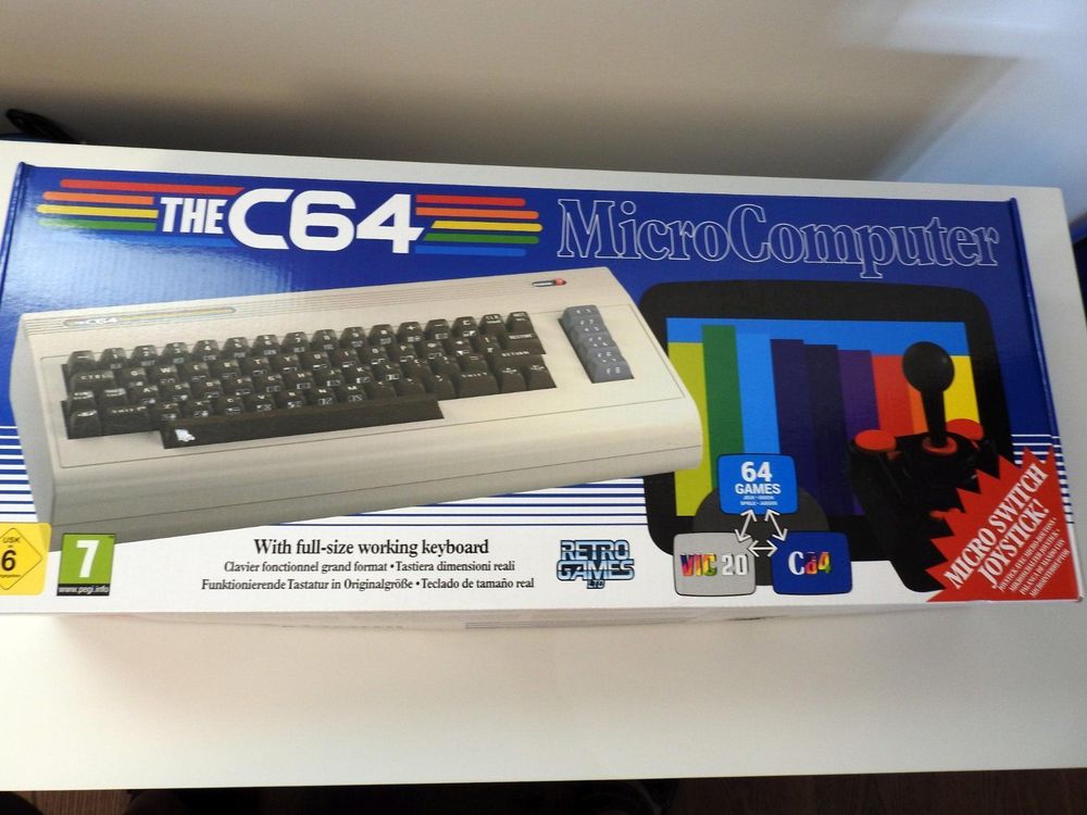 Spielkonsole Retro Games Commodore C64 Maxi Retro Spass Pur | Kaufen ...