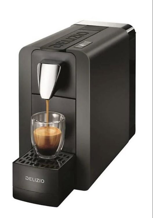 NEUE Delizio Kapsel-Kaffeemaschine Compact One II Schwarz (Neu und ...
