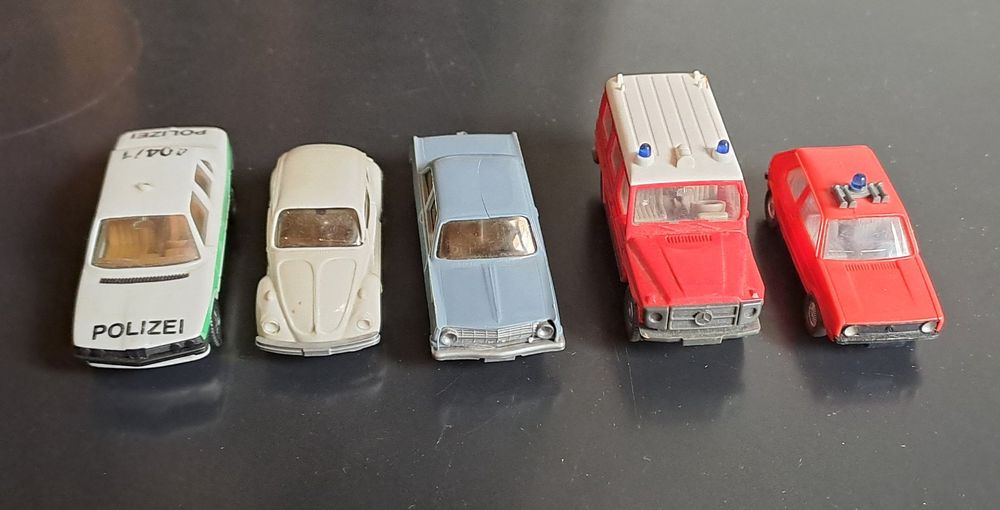 5 alte Wiking /Herpa Autos im Masstab 1/87 HO | Kaufen auf Ricardo