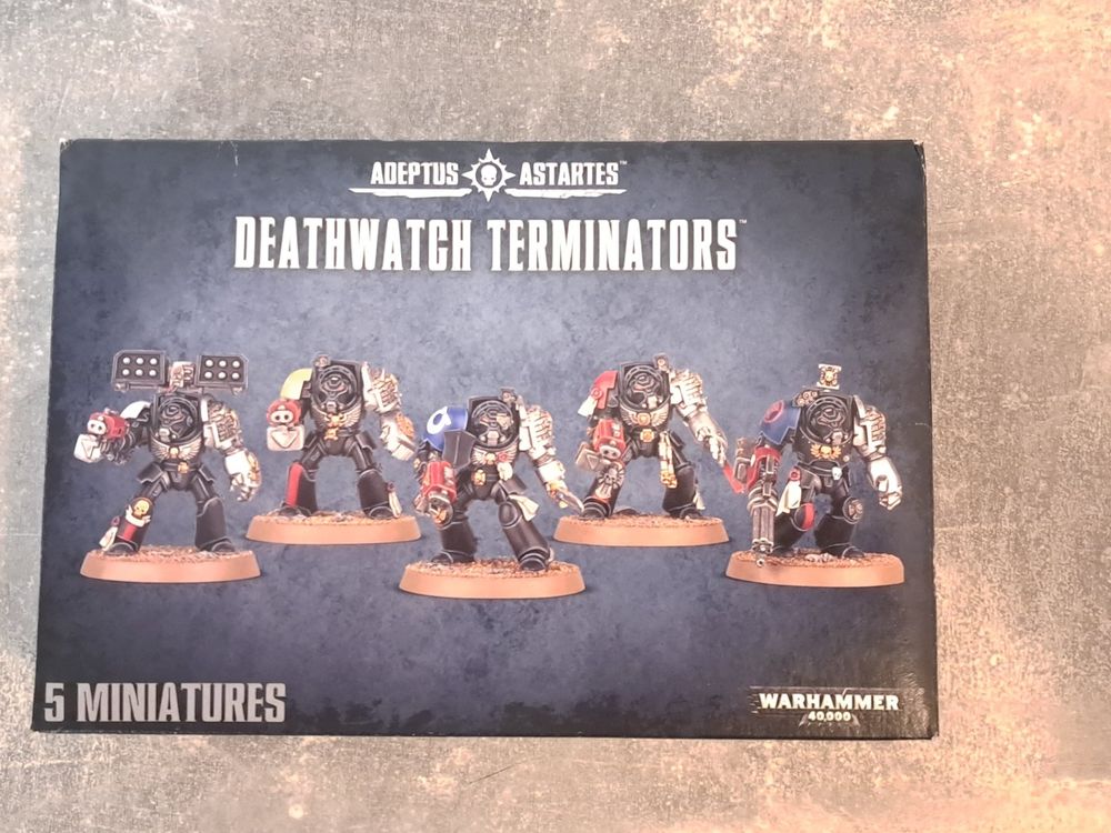 Warhammer 40K Deathwatch Terminators (Neu und originalverpackt) in ...