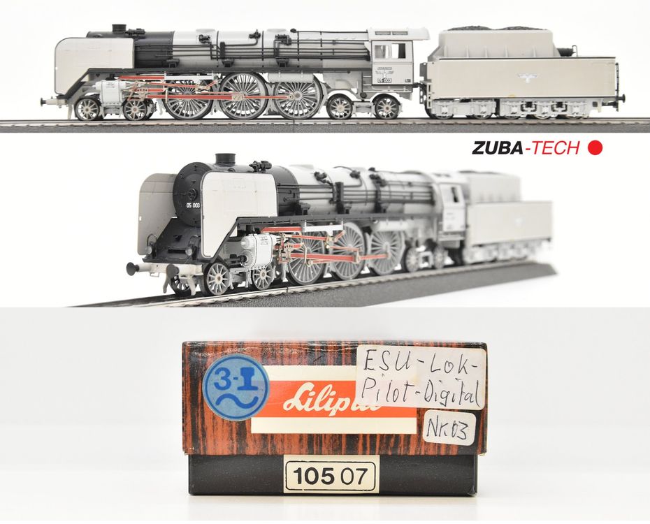 Liliput 10507 Dampflok BR 05 der DRB H0 WS Digital OVP | Kaufen auf Ricardo