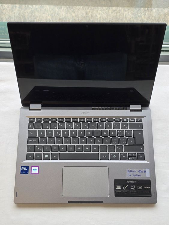 Acer Aspire Spin 14 | Intel Ultra 7 16GB 512GB (Gebraucht) in Zürich ...